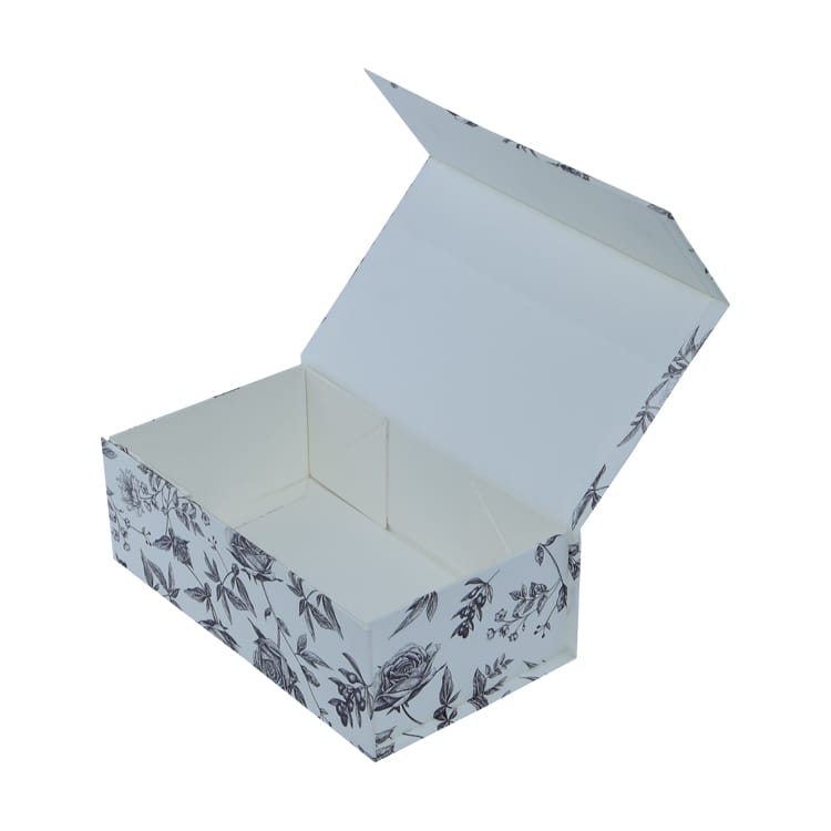Custom Book-Shaped Magnetic Gift Box With Logo Packaging