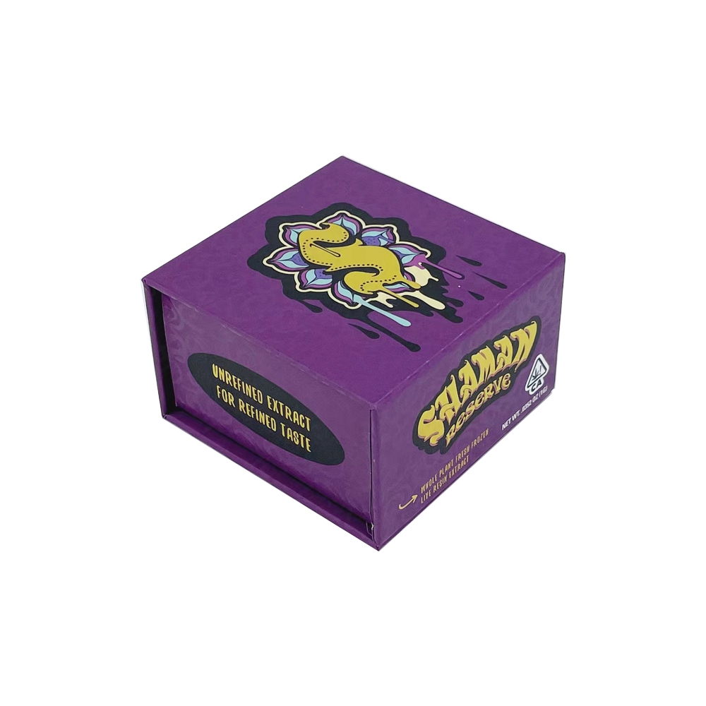 Custom Cannabis Extract Concentrate Container Packaging Box