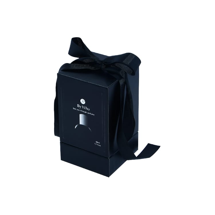 Custom Fragrance Perfume Bottle Gift Box With Ribbon Handle