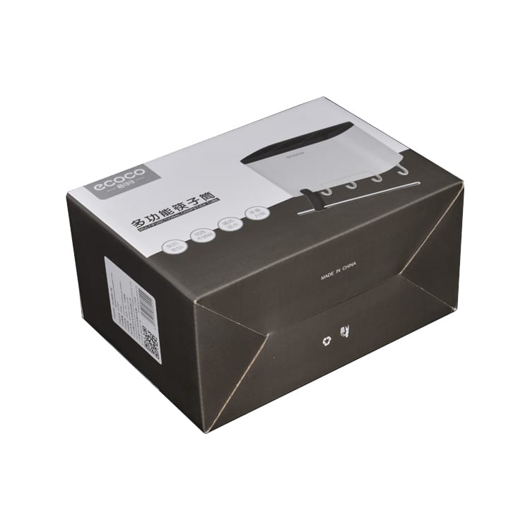 Custom Printed White E Flute Corrugated Packaging Boxes